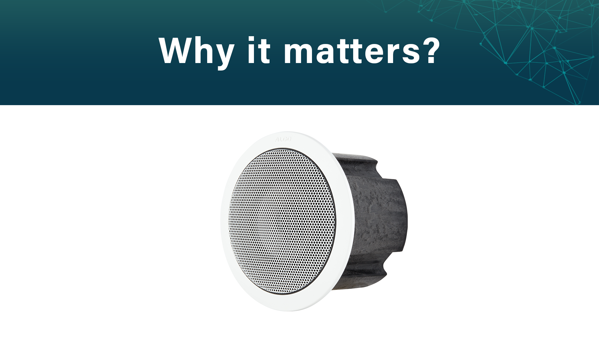 Why It Matters - Multicast - Algo