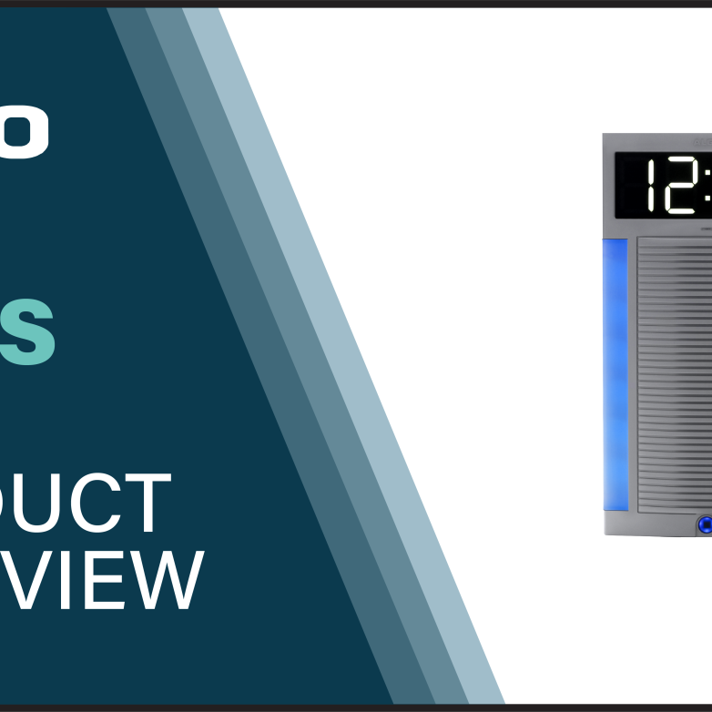 Algo 8190S IP Speaker – Clock & Visual Alerter - Algo Communication